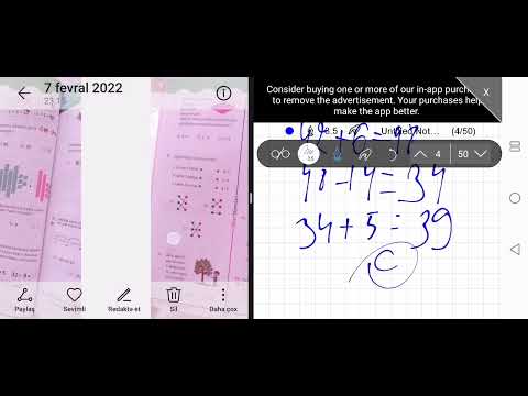 2-ci sinif Riyaziyyat Yarpaq testi. Test 35 (səh 73-74)