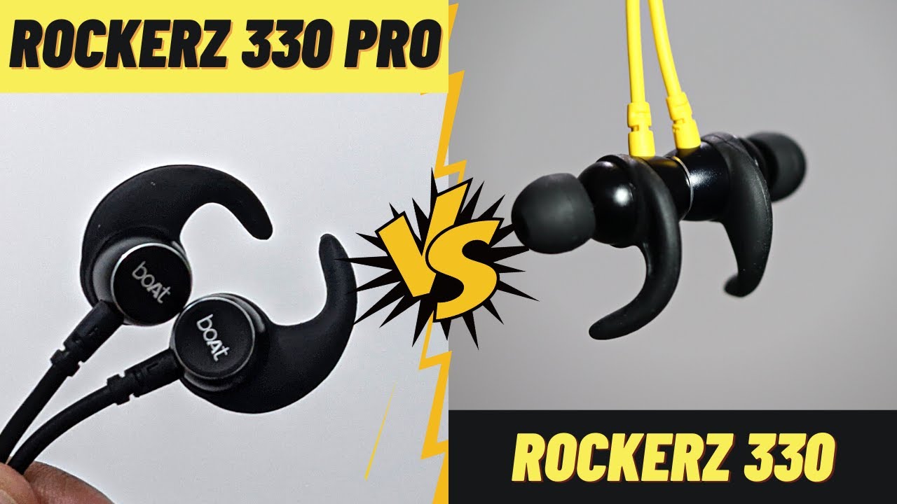 boAt Rockerz 330 PRO VS Rockerz 330 | Best Bluetooth neckband under ...