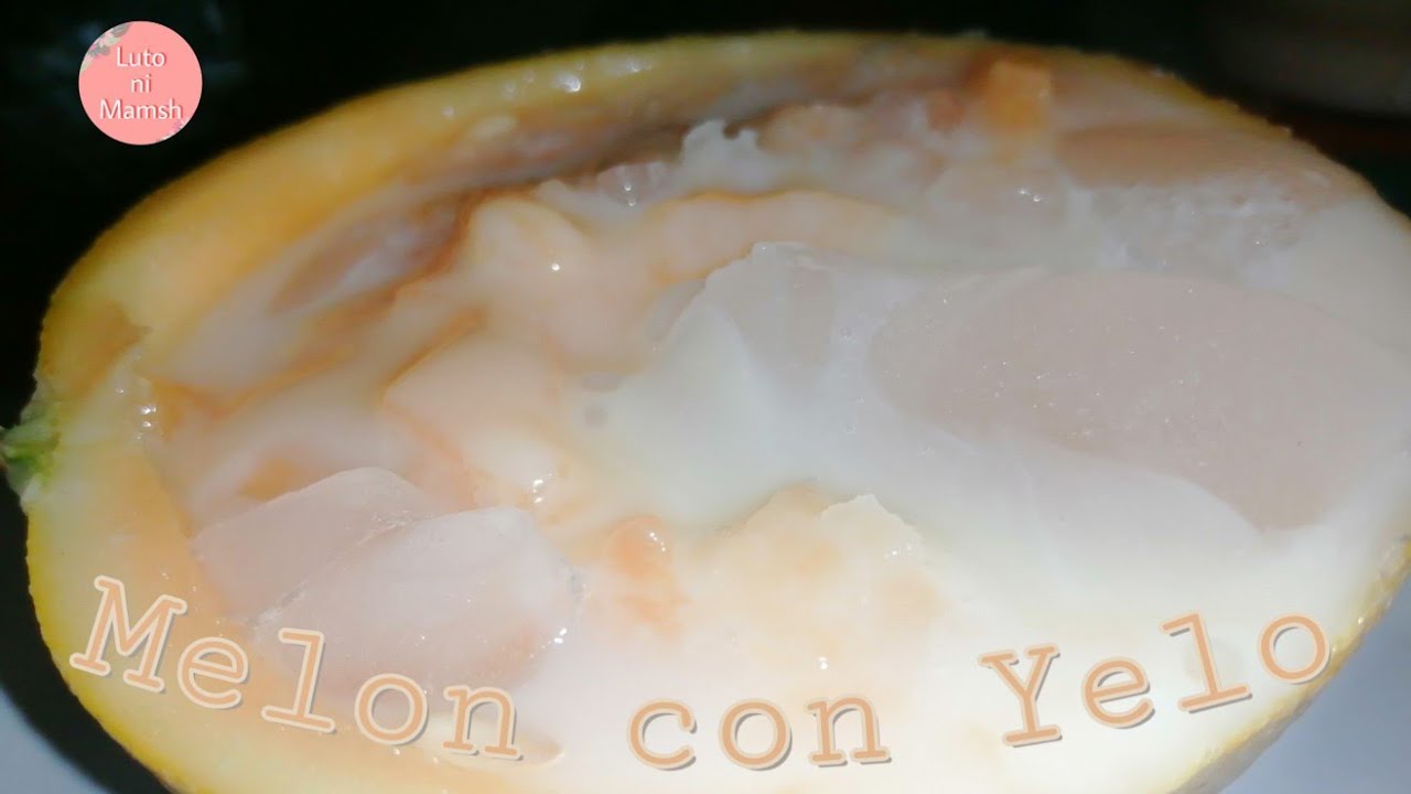 Melon con Yelo (Dessert) [Sobrang sarap at linamnam, marerefresh ka ...