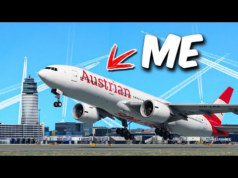 My First Flight In The 777-200ER During VATSIM's Busiest Hour!... ATC Made Us Wait.