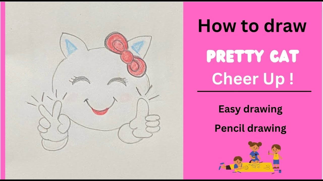 How to draw 👍Cheer Up ! drawing #cheerup #drawing #easydrawing ...