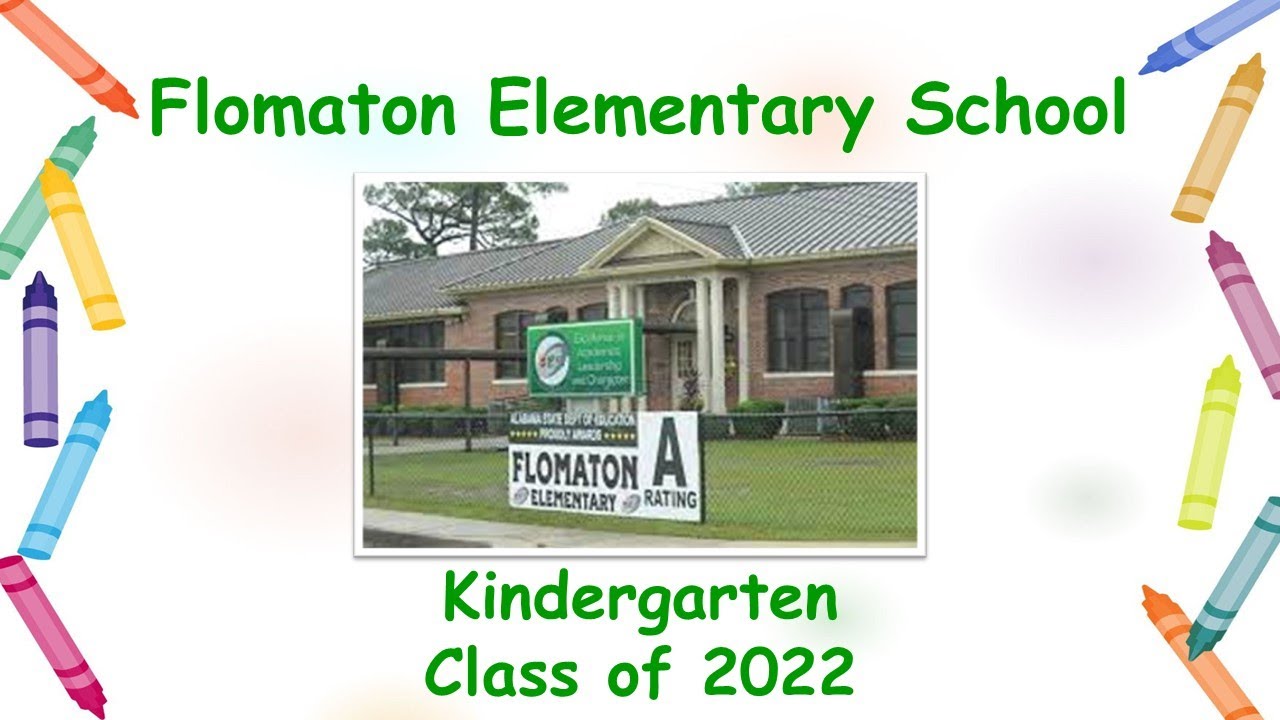 Flomaton Elementary School Kindergarten Graduation 2022 - YouTube