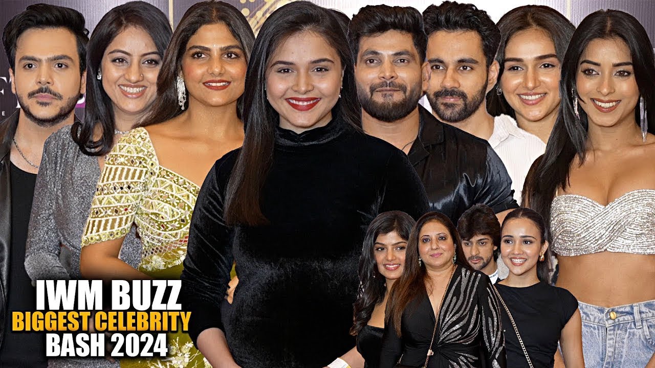 UNCUT - IWMBUZZ Biggest Celebrity Bash 2024 | Munisha Khatwani, Shiv Thakare - YouTube