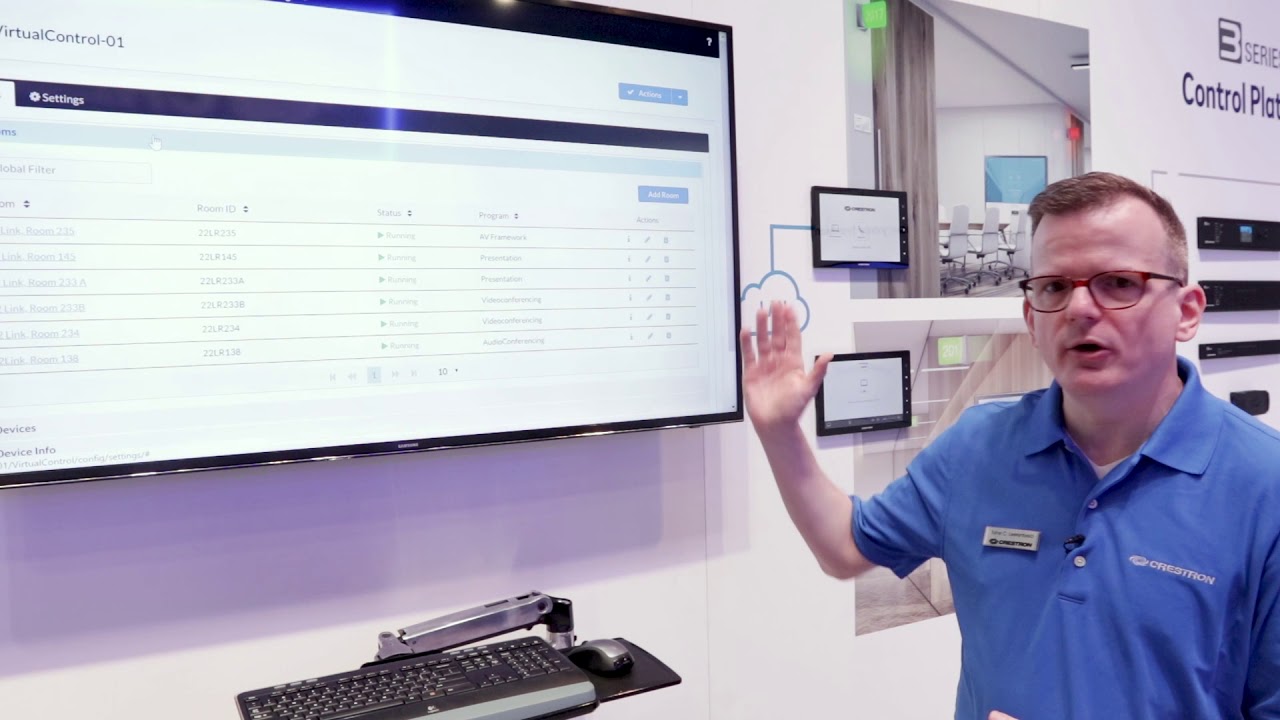 Crestron Virtual Control at InfoComm 2018 - YouTube