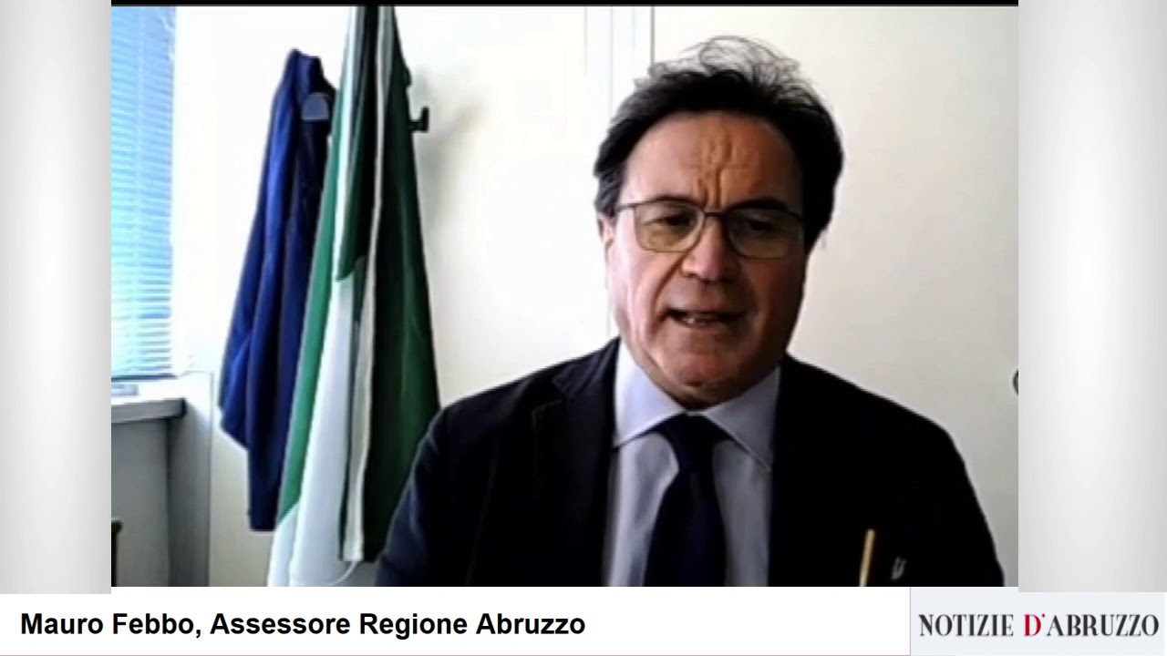 Emergenza Covid19: parla Mauro Febbo, Assessore Regione Abruzzo - YouTube