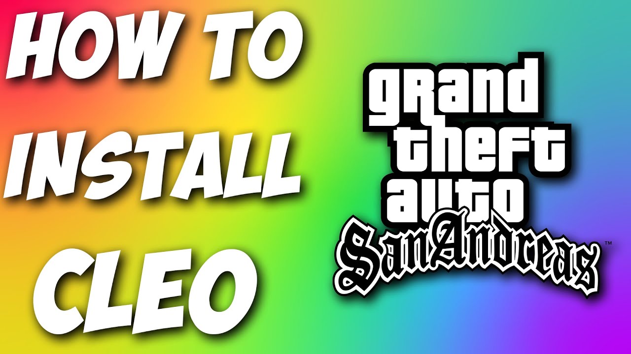 How to Install Cleo Mod in GTA SA | how to download and add cleo in gta ...