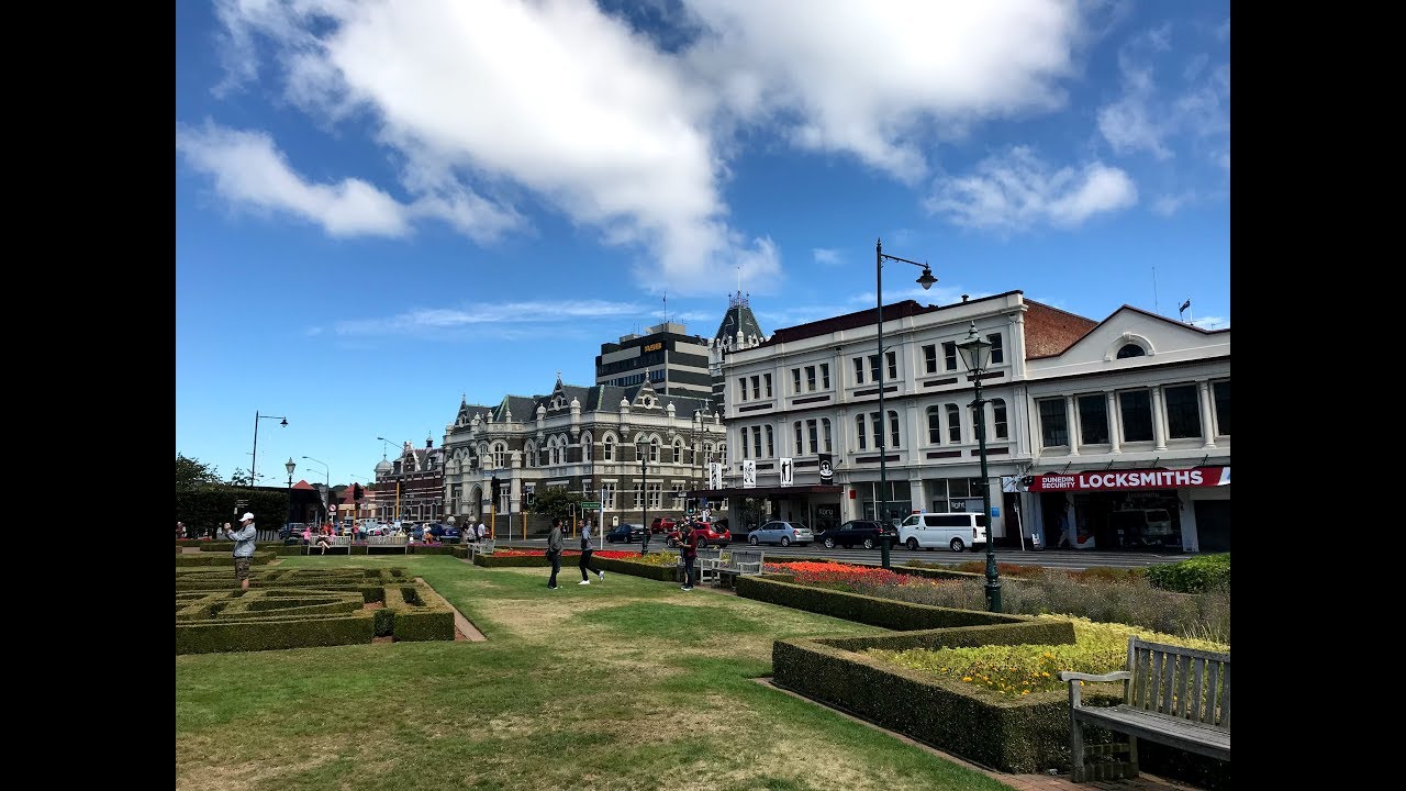 Walking and Train Tour of Dunedin - YouTube