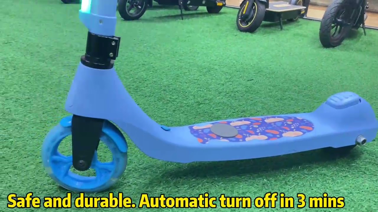 Freego F5 Kids Electric Scooter - Attractive and Joyable - YouTube