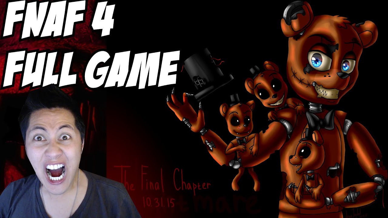 Five Nights at Freddy's 4: Gameplay Full Walkthrough Nights 1-5 Final ...