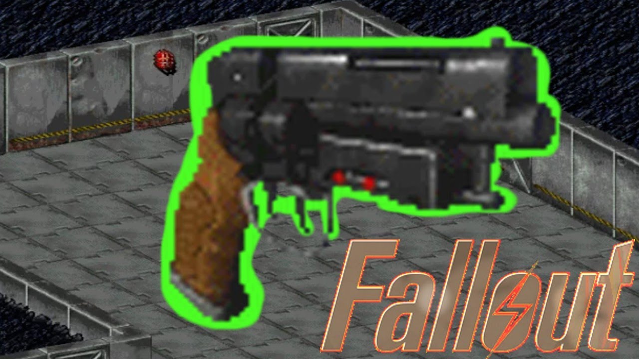 The best pistol in Fallout 1 | Fallout 1 Part 11 - YouTube