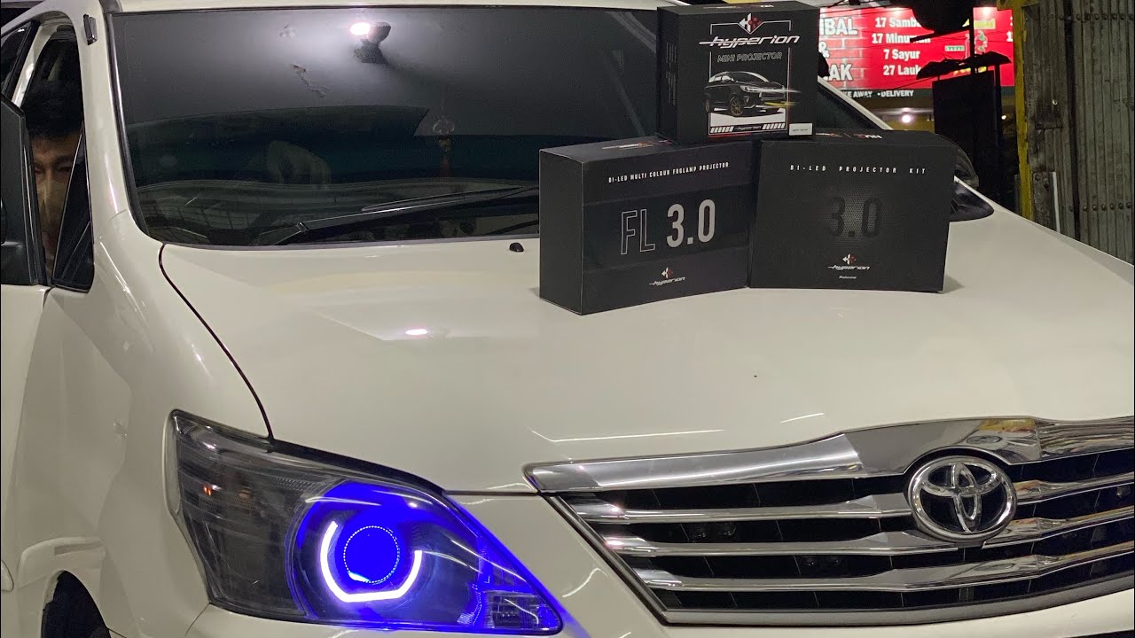 #kijanginnova Gila Hyperion/Upgrade Projector Biled+MiniProjector ...
