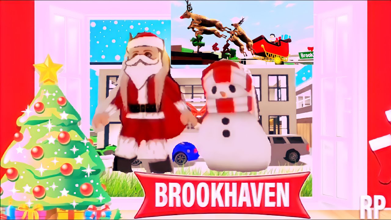 Roblox brookhaven Rp Christmas Update | Roblox brookhaven Rp 🏡New ...