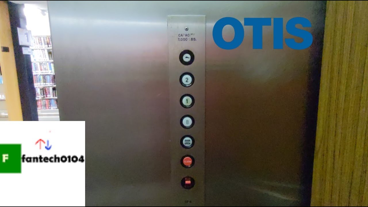 Otis Hydraulic Elevator @ Rockville Centre Public Library - Rockville Centre, New York - YouTube