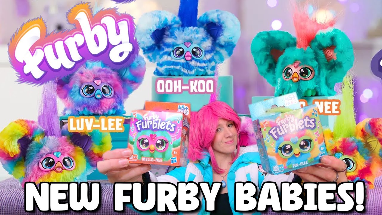 Furby Furblets - The New Baby Furbies are here!🍼 - YouTube