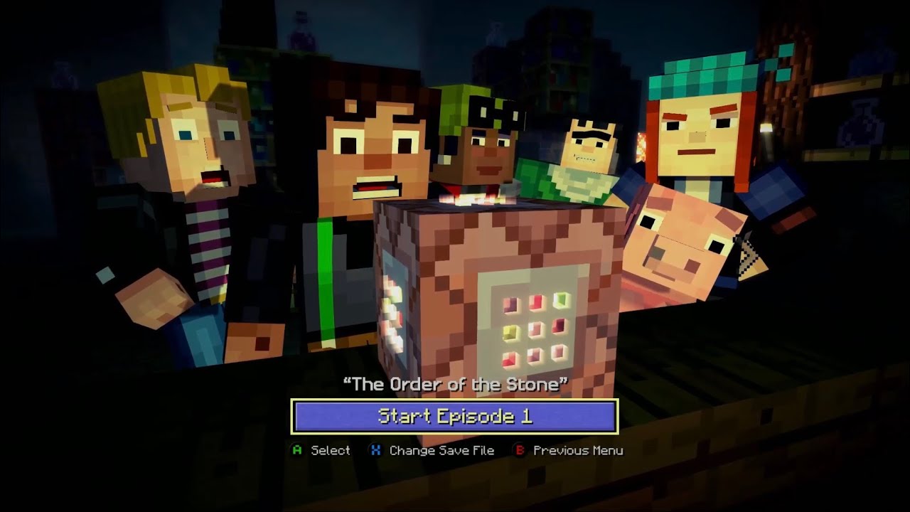 Minecraft Story Mode | Episode 1 - “The Order of the Stone” - YouTube