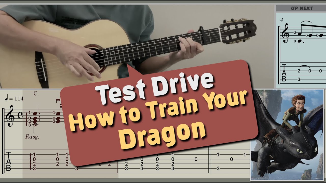 Test Drive / How to Train Your Dragon Chords - Chordify