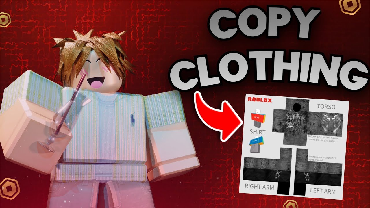 How To Copy Roblox Clothing (MAKE ROBUX) - YouTube