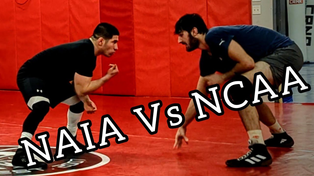 NAIA Wrestler vs NCAA Wrestler - YouTube