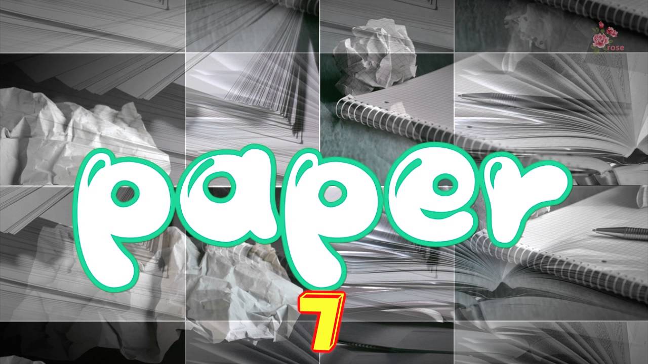 paper sound effects collection (10) 효과음154 - YouTube