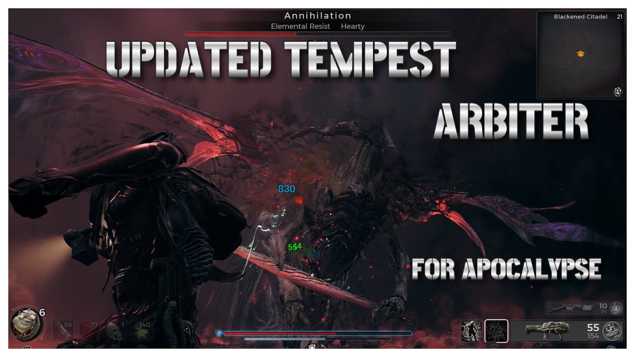 Updated Tempest Arbiter Build For Apocalypse - Remnant 2 - YouTube