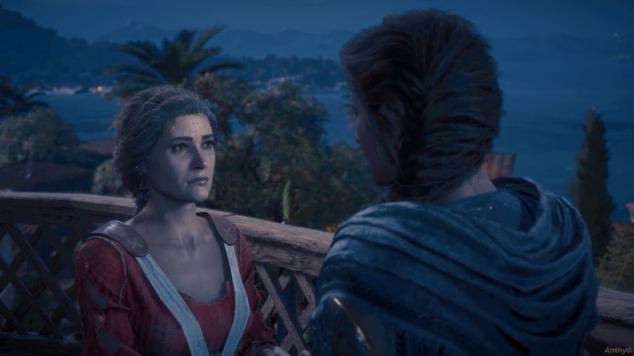 Assassin's Creed Odyssey = Finally Meeting Myrrine - YouTube