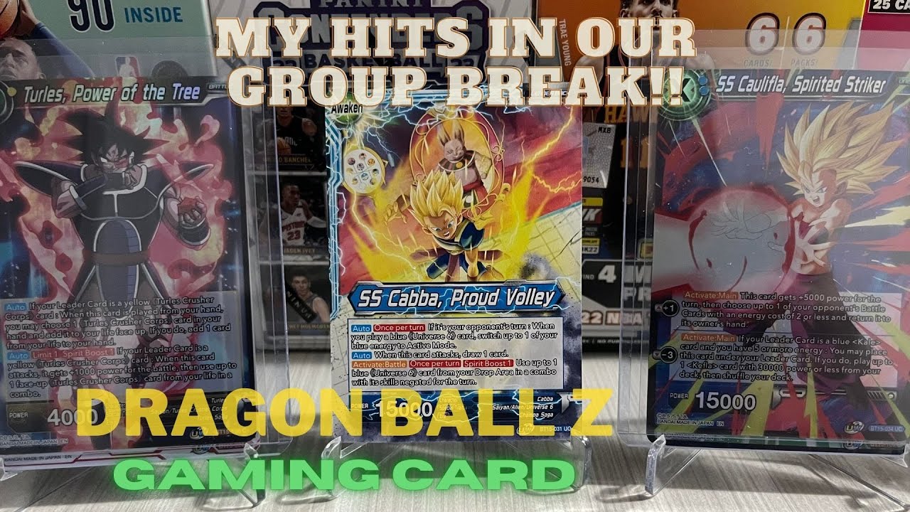 Dragon Ball Z Gaming Cards My Hits in Our Group Break Pinoy Kolektor ...