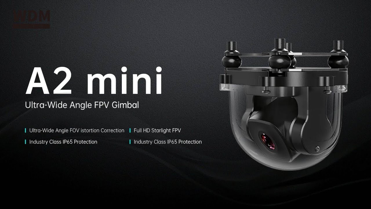 SIYI A2 Mini Gimbal Camera Unboxing - YouTube