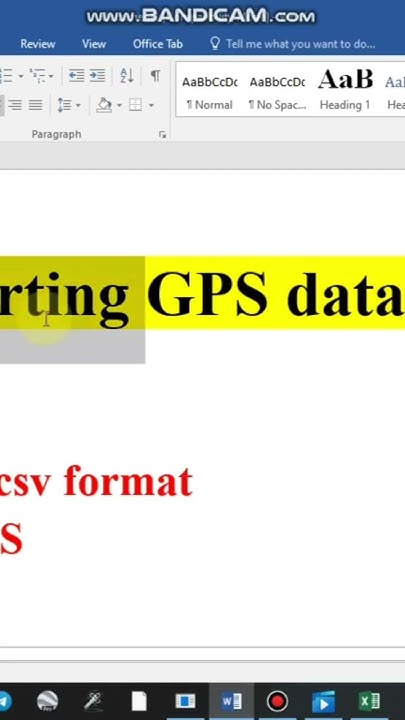 Import GPS into ArcGIS Data #arcgis #geographicinformationsystem #gis - YouTube