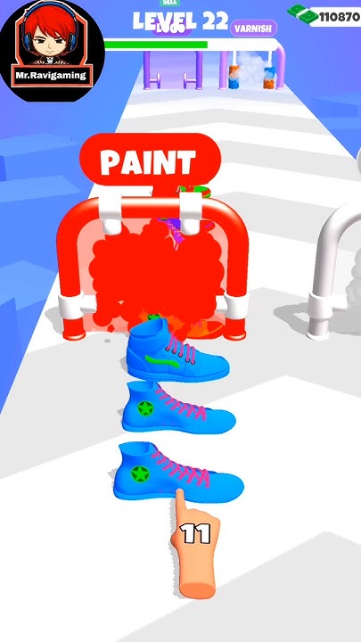 Sneakar stack Android game Run Level - 22 #games #게임 - YouTube