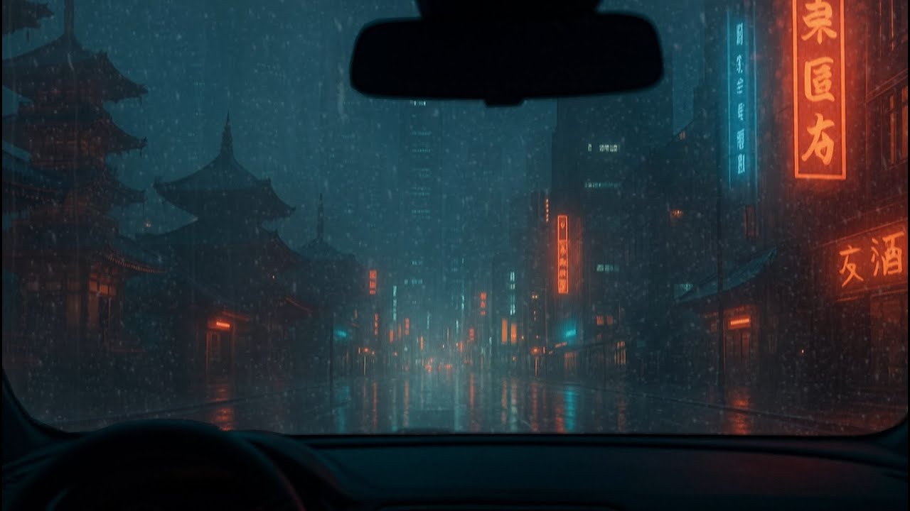 Signals in the Rain: Dark Ambient Synthwave in Neo-Tokyo 🕶️🌧️ - YouTube
