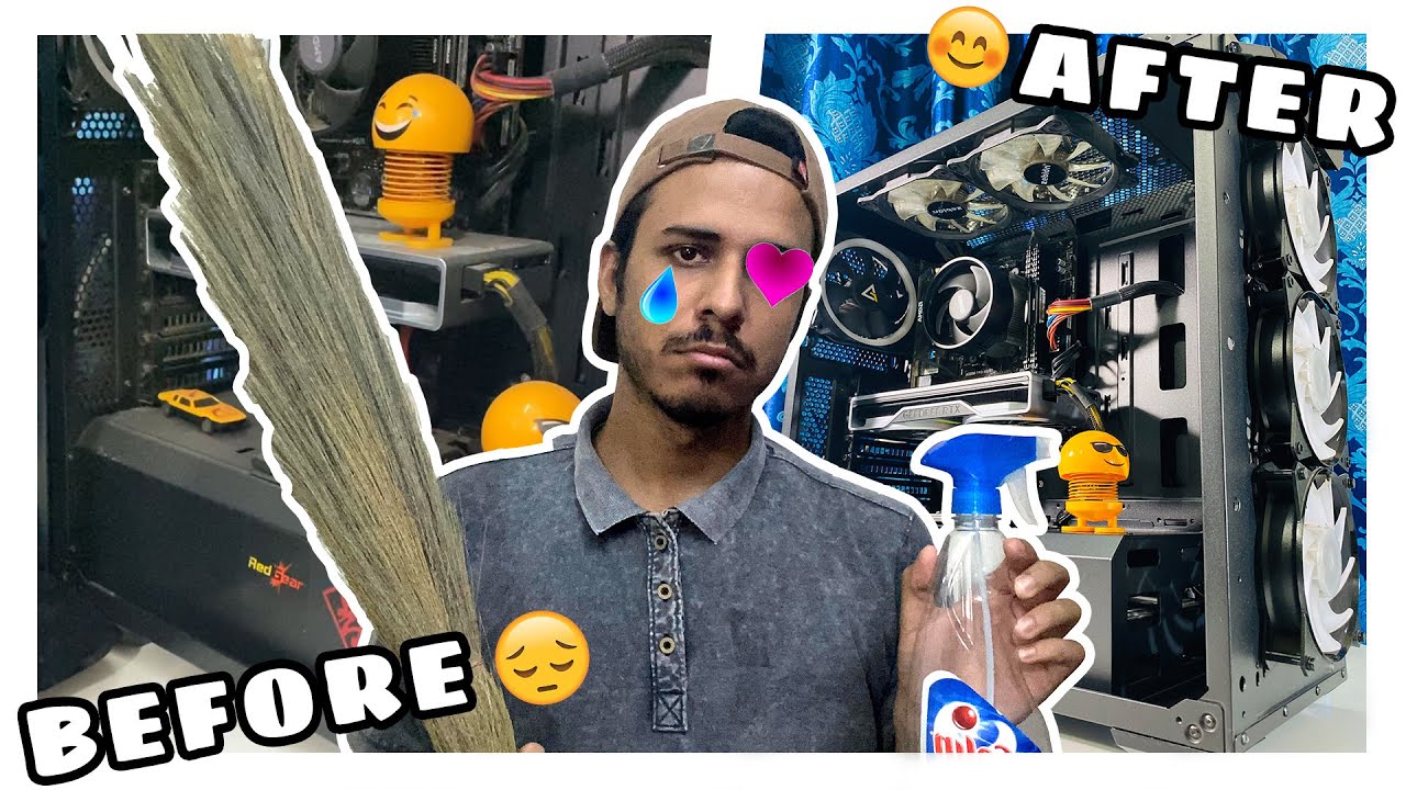 Cleaning my Gaming PC after 1 year and it was Pain in the Bum ...