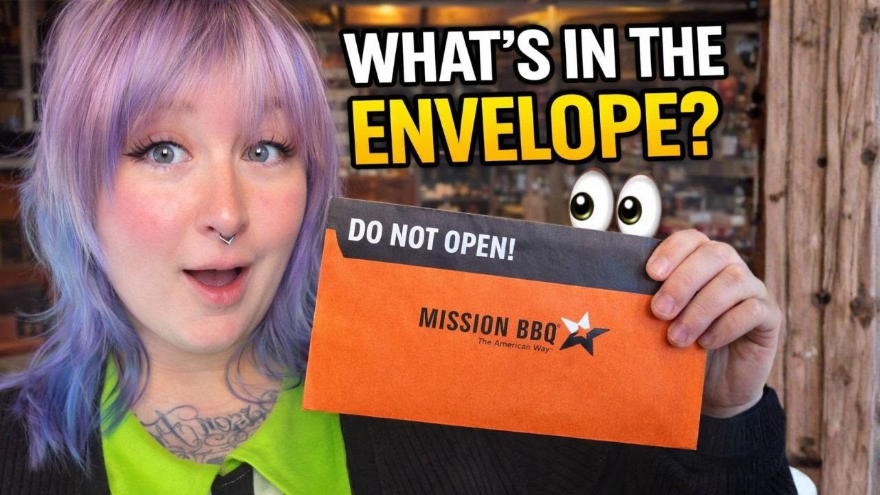 We Finally Opened Our Mission BBQ Envelope… 👀 - YouTube