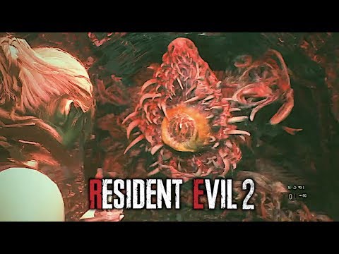 Resident Evil 2 Remake 2019 All Boss Fights Game Over Animations - YouTube