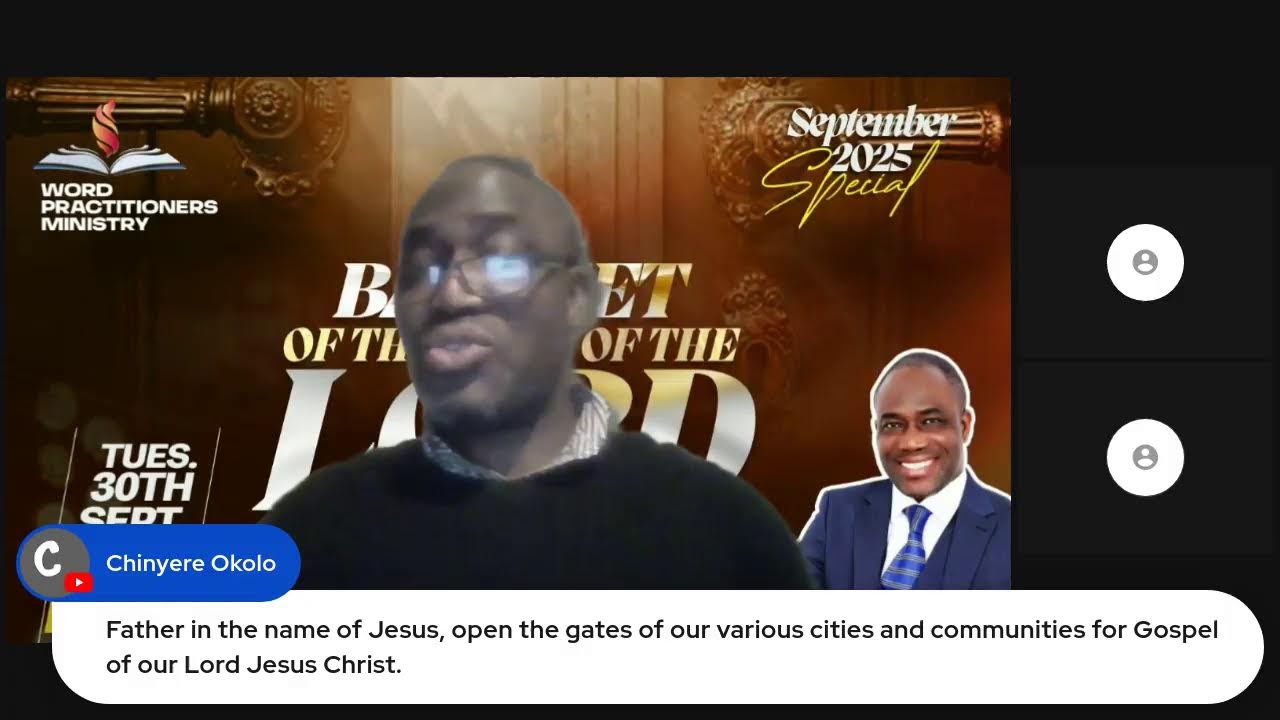 SATURDAY NIGHT PRAYER - YouTube