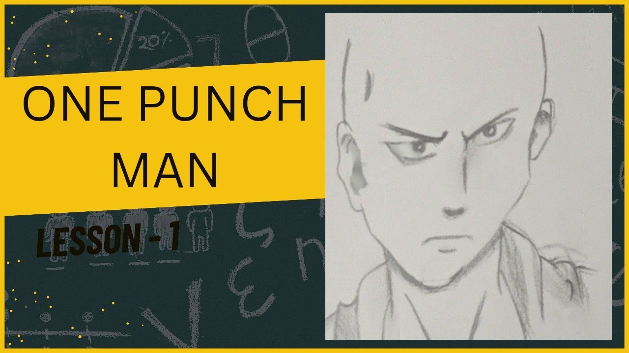 How To Draw One Punch Man | Drawing Of One Punch Man Step By Step - YouTube
