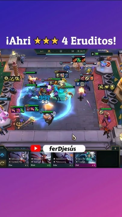 Ahri! #tft #ahri #ferdjesus #set12 #tftlatam #gameplay #gaming #reels # ...