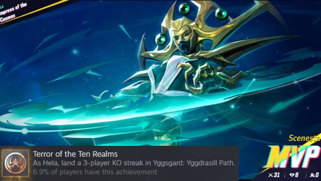 Land 3 KO Streak As Hela On Yggsgard Yggdrasill Path In Marvel Rivals ...