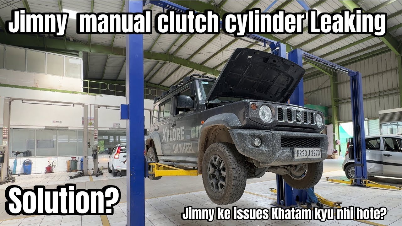 Jimny Manual Clutch cylinder leakage issue | Jimny owner do checkout ...