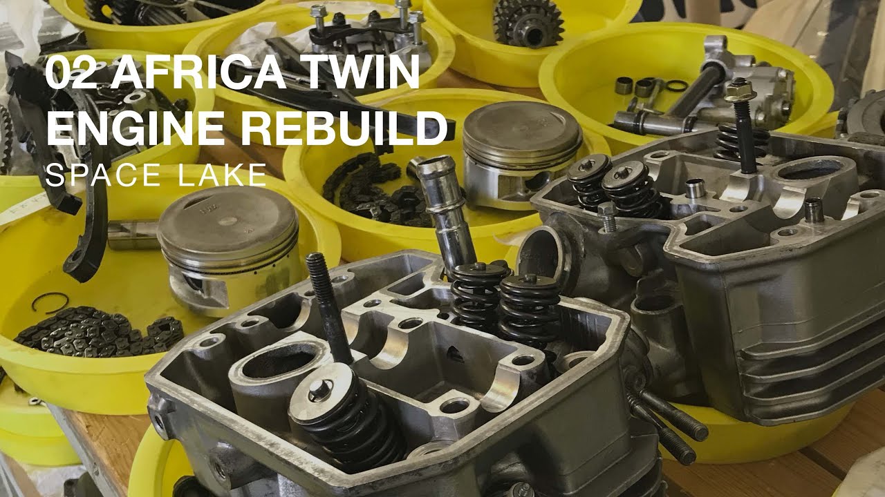 02 Africa Twin engine rebuild - YouTube