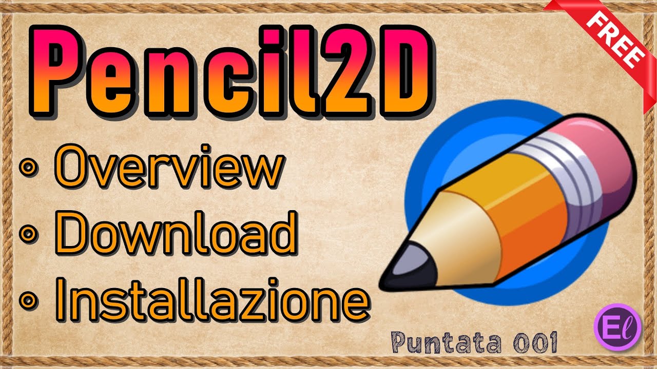 Pencil2D Animazione 2D Bidimensionali Semplici Basic Tutorial per Ignoranti come Me #001 - YouTube