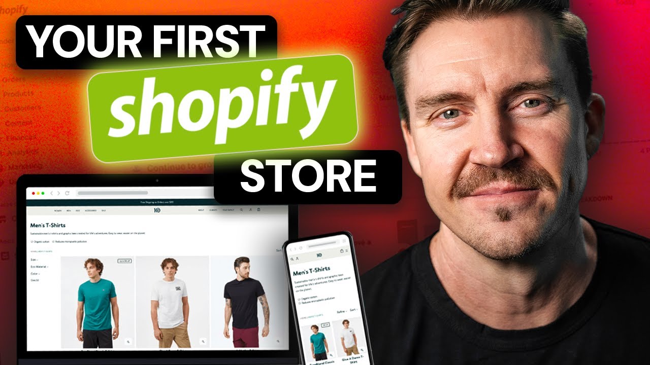 Shopify tutorial 2025 | Step by step Shopify store setup! - YouTube