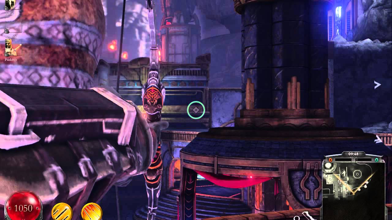 Nosgoth : Sentinel and scout gameplay - YouTube