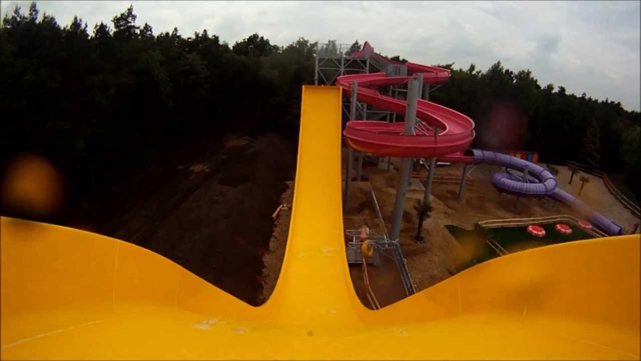 Aquaventura Slidepark - Wacky Wave Onslide - 28 Juni 2013 - YouTube