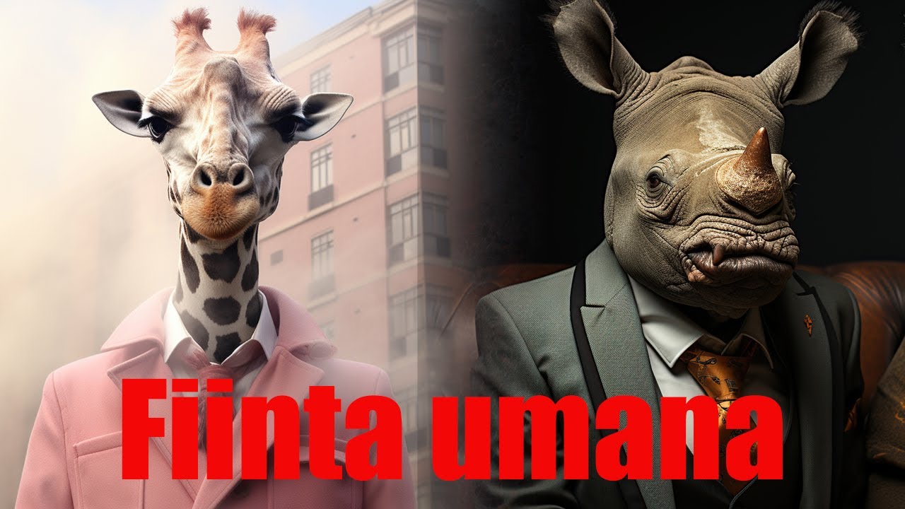 Diferenta dintre fiinta umana si animale - YouTube