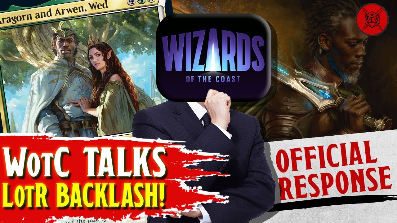 WotC RESPONDS To Lord Of The Rings Magic Backlash! - YouTube
