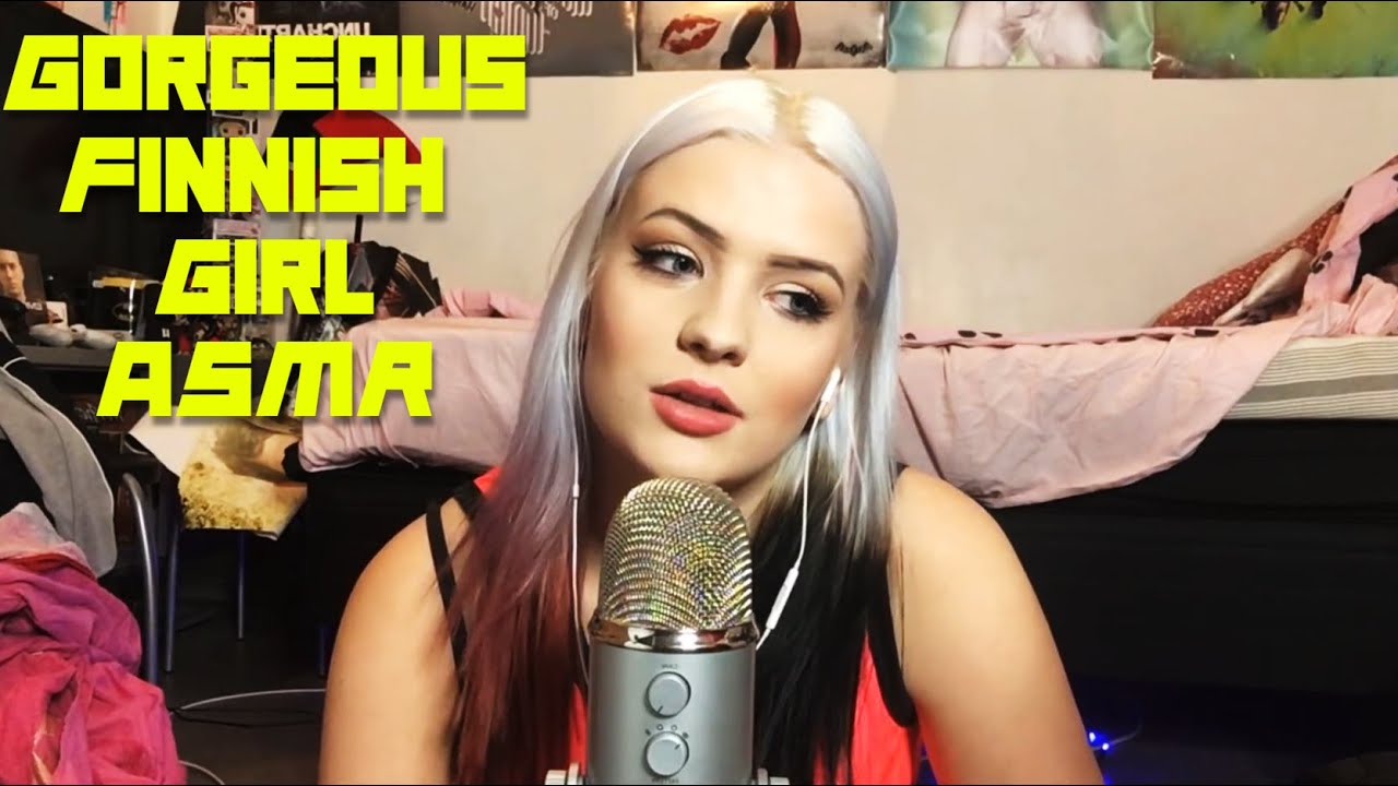 Gorgeous Girl Doing Amazing ASMR - YouTube