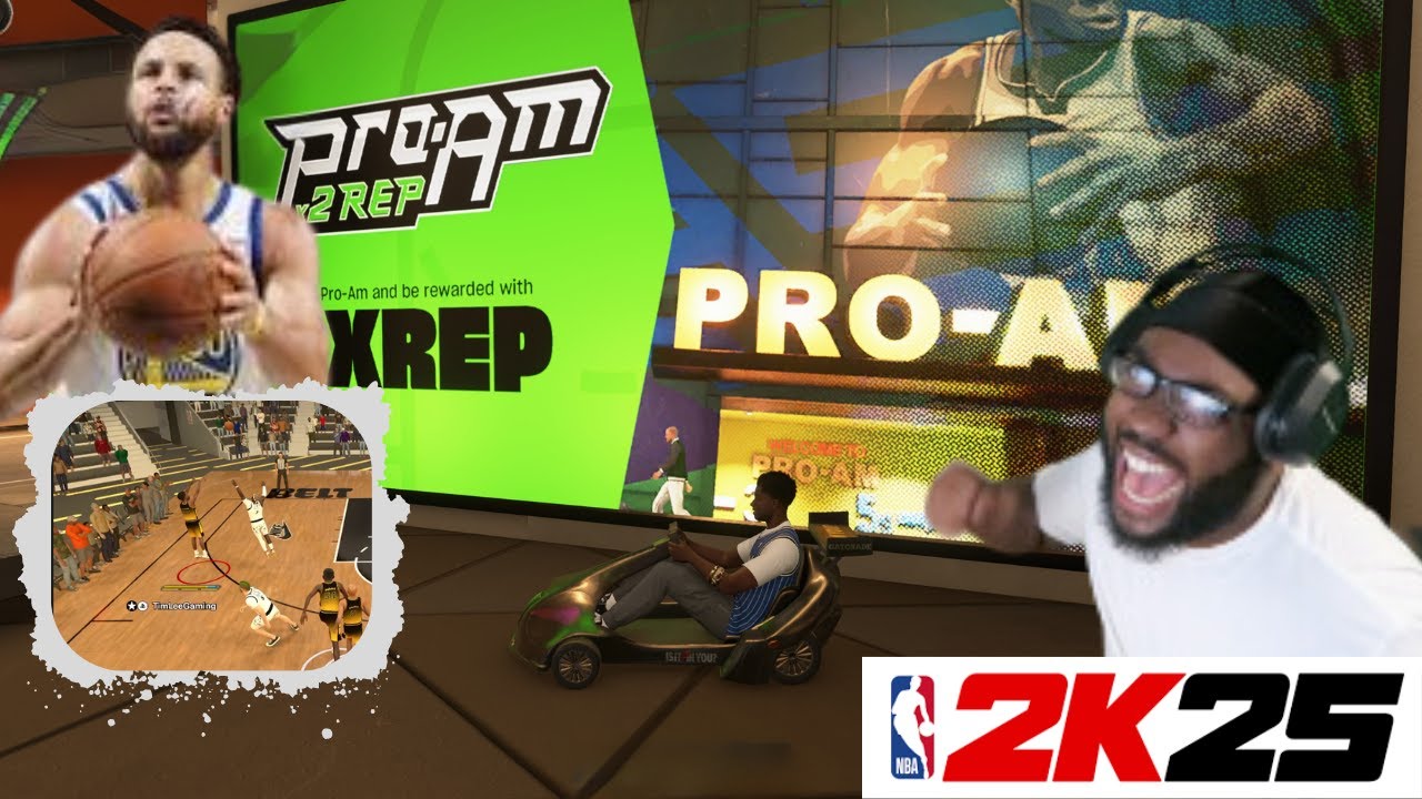 2x Rep Rep in Pro Am Best Rep Rewards in 2k - YouTube