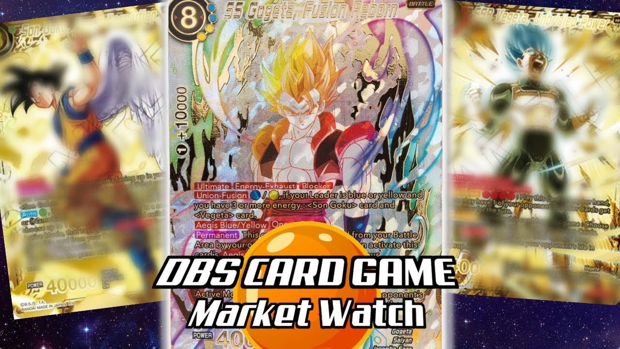 THE NEW GOD RARE KING! * DBS CARD GAME MKTWATCH* - YouTube