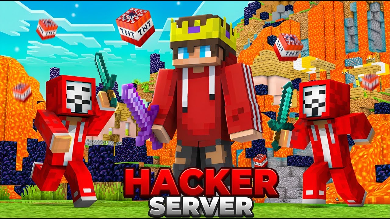How I Took Over 'HACKERS ONLY' Server in Minecraft - YouTube