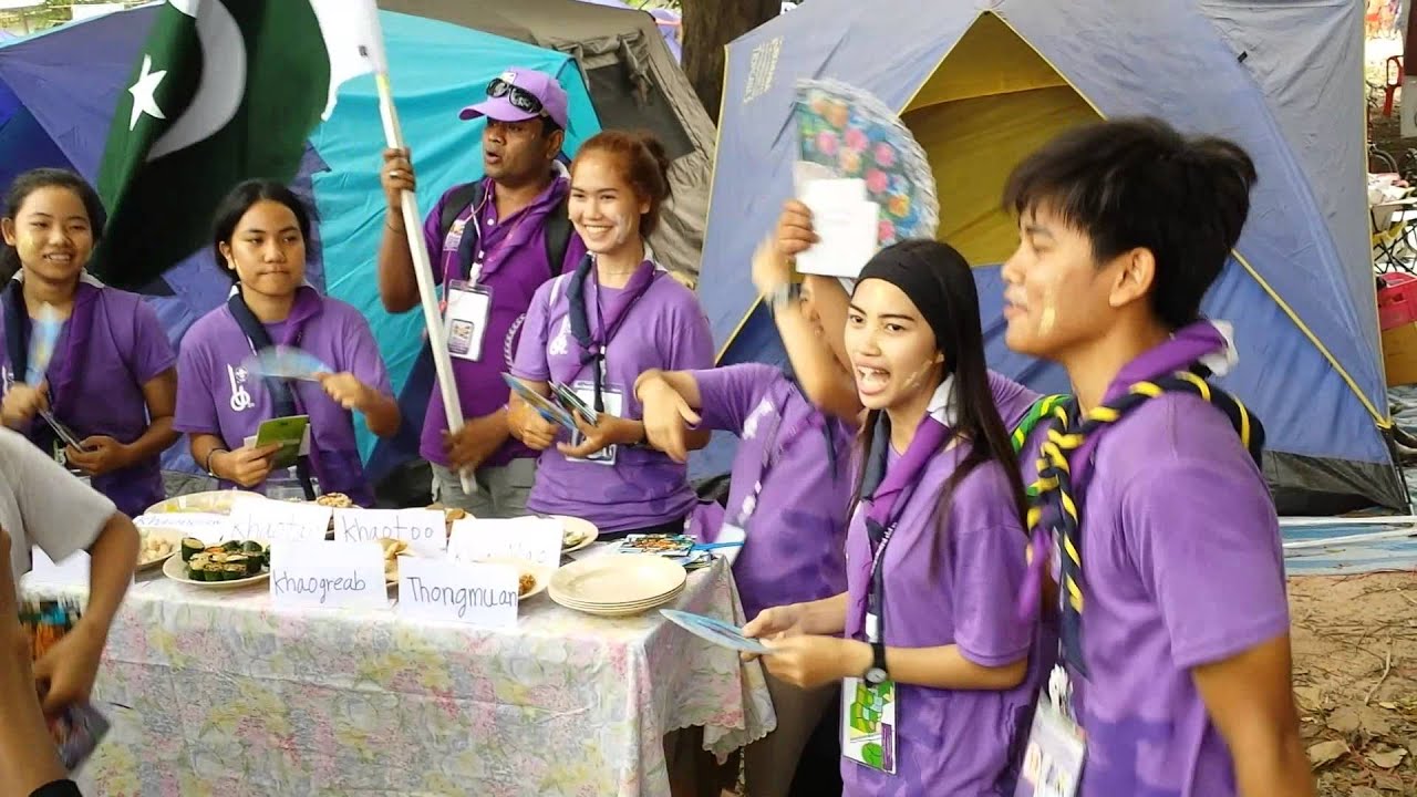 Thailand Scout in International day - 01 - YouTube